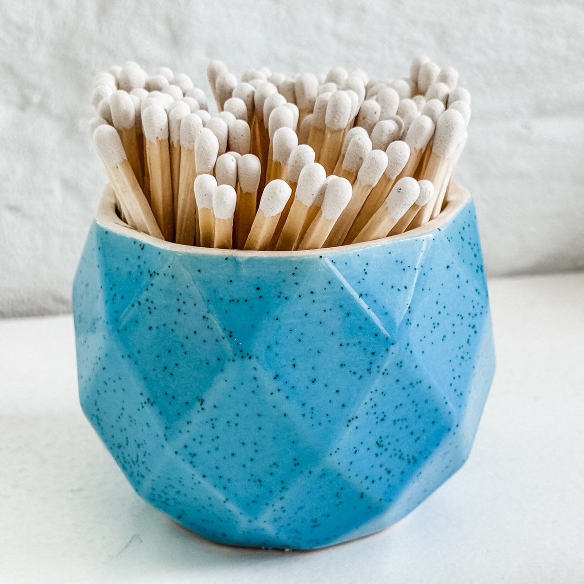 Geometric Match Holders with Matches - 6 Colors – Moonlight Makers Retail