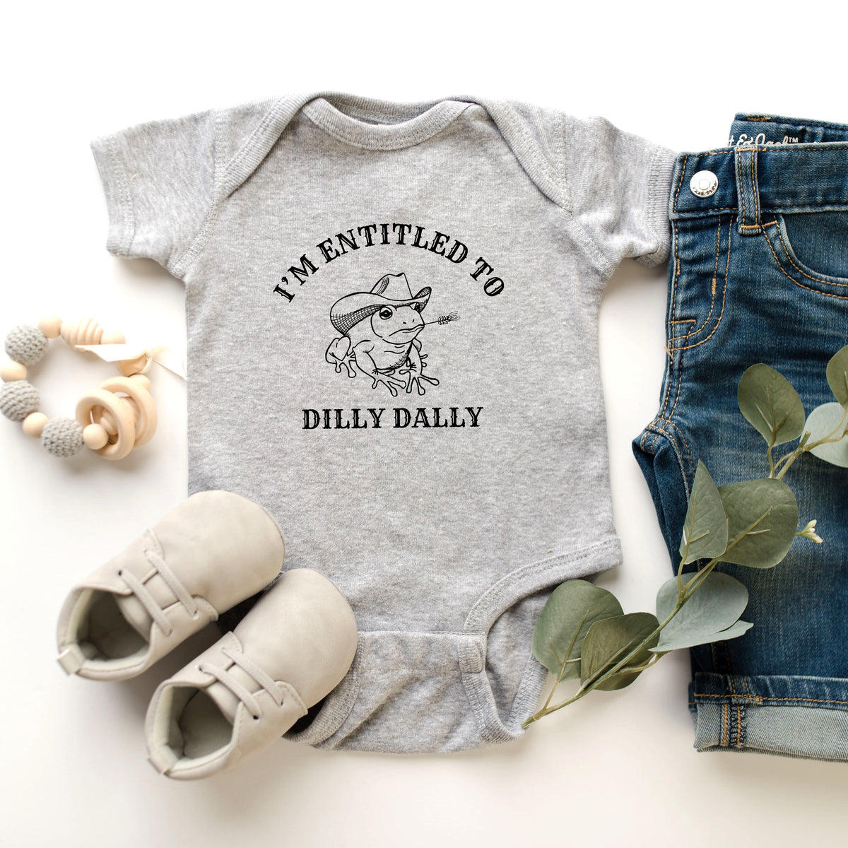 I'm Entitled To Dilly Dally - Baby Onesie – Moonlight Makers Retail