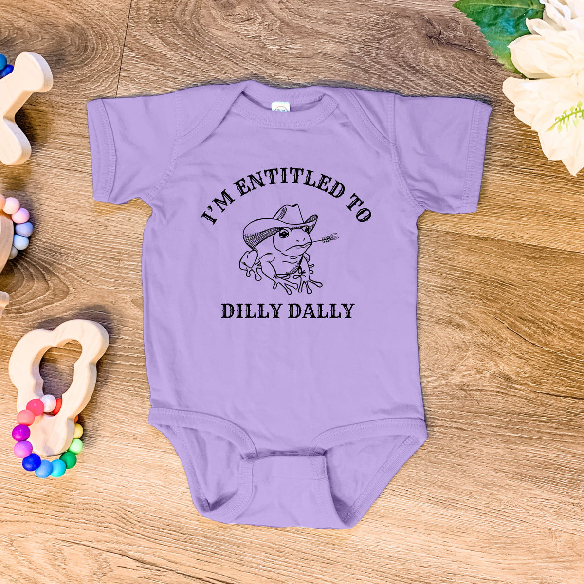 I'm Entitled To Dilly Dally - Baby Onesie – Moonlight Makers Retail