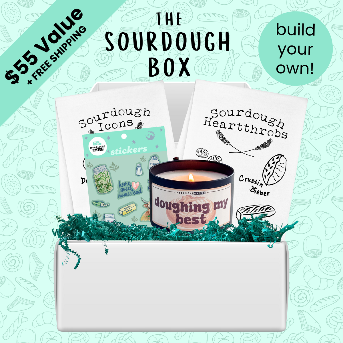 The Sourdough Gift Box – Moonlight Makers Retail